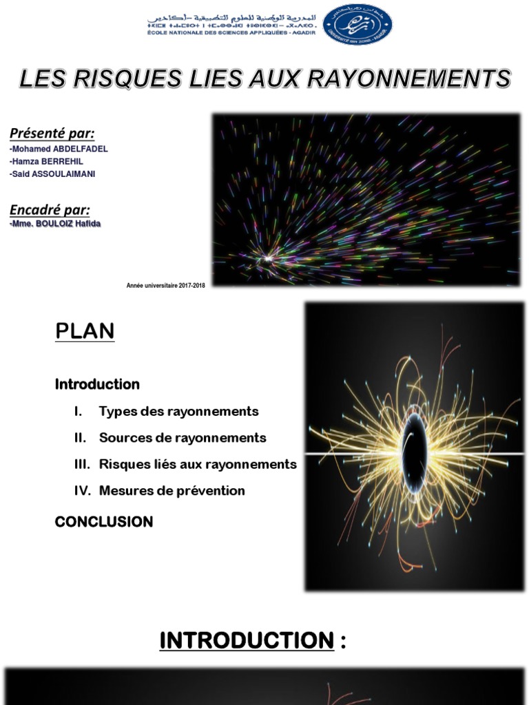 Risque Liés Aux Rayonnements | PDF | Rayonnement ionisant | Physique ...