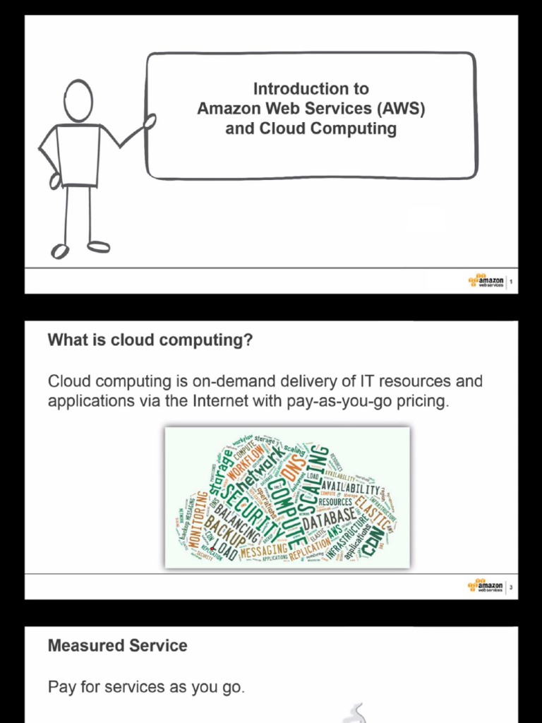 AWS Overview Part 1 | PDF | Amazon Web Services | Network Architecture