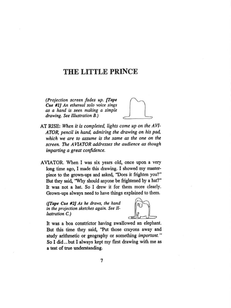 The Little Prince Script (1)