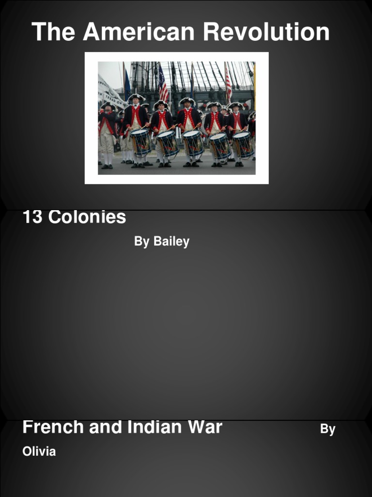 The American Revolution Class Slides | PDF | Travel | History