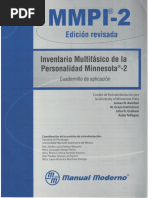 MMPI-2 - Perfiles Gráficos Escalas Básicas PDF | PDF
