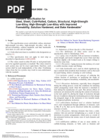 Astm A 123 - 2013 | PDF | Galvanization | Steel