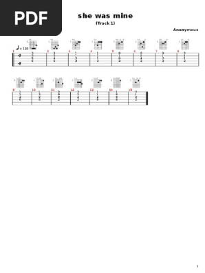 She Was Mine Guitar Chords