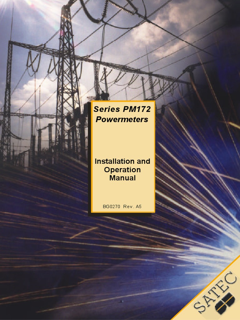 PM172 Manual | PDF | Power Supply | Alternating Current