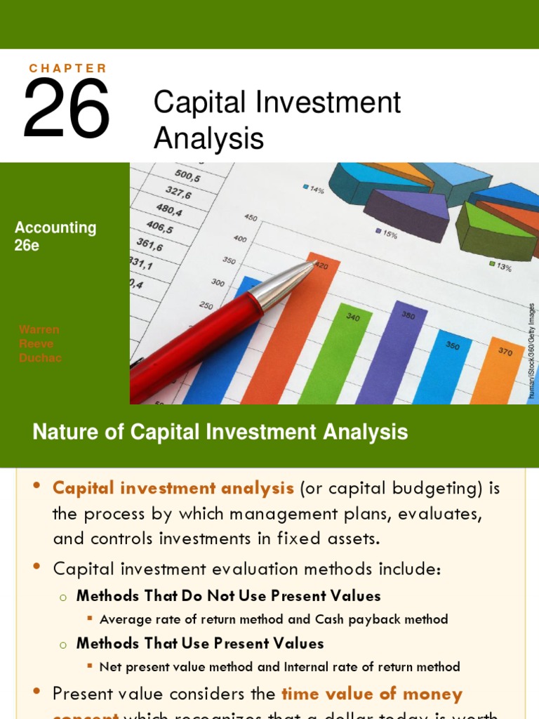 Capital Investment Analysis | PDF | Present Value | Internal Rate Of Return
