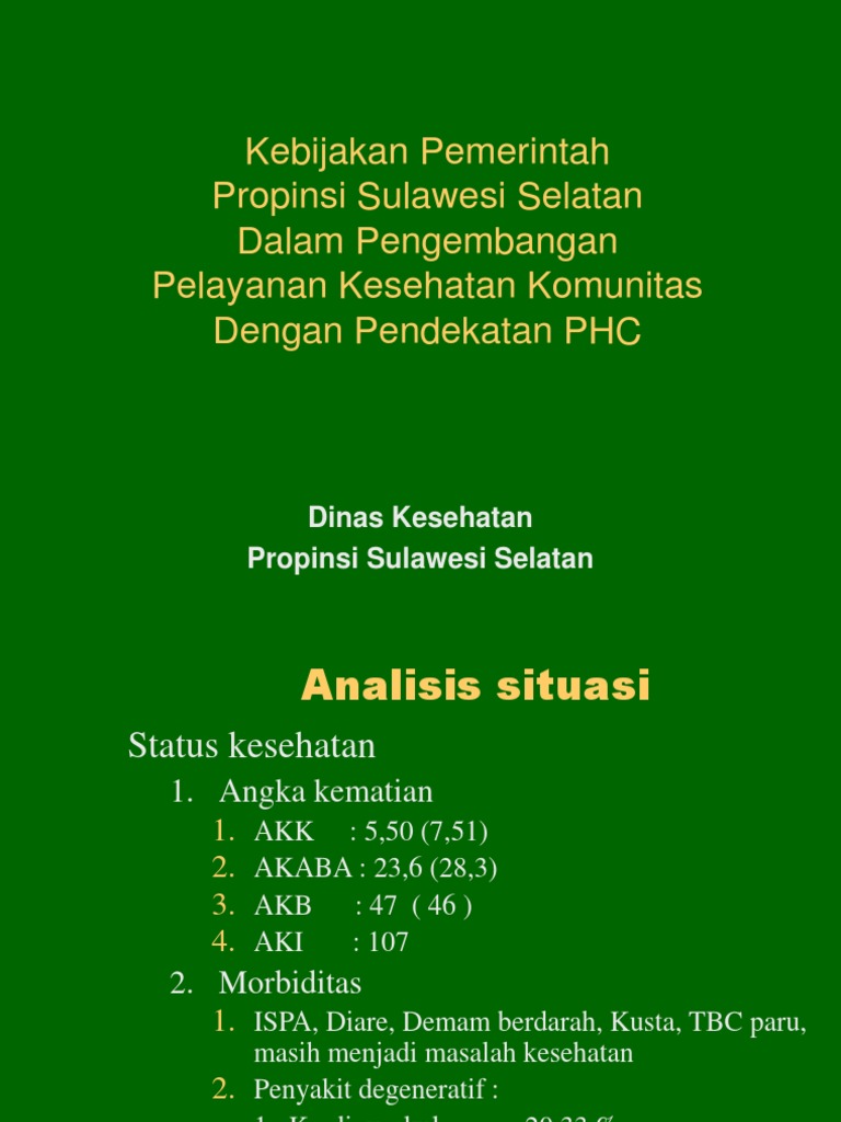 PHC | PDF | Kesehatan Holistik