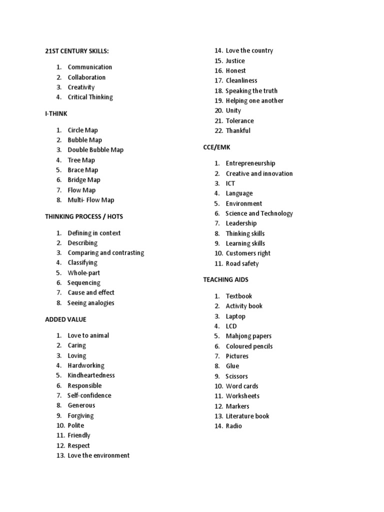 Nota RPH | PDF | Pedagogy | Educational Psychology