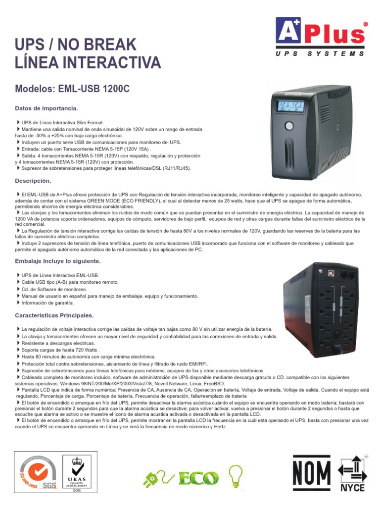 A Plus EML USB 1200C 2016 | PDF | Microsoft Windows | USB