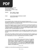 Protest Letter | Irs Tax Forms | Tax Return (United States)