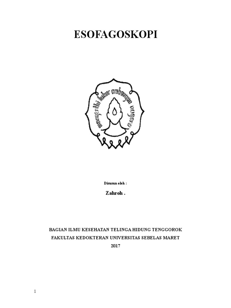Esofagoskopi | PDF