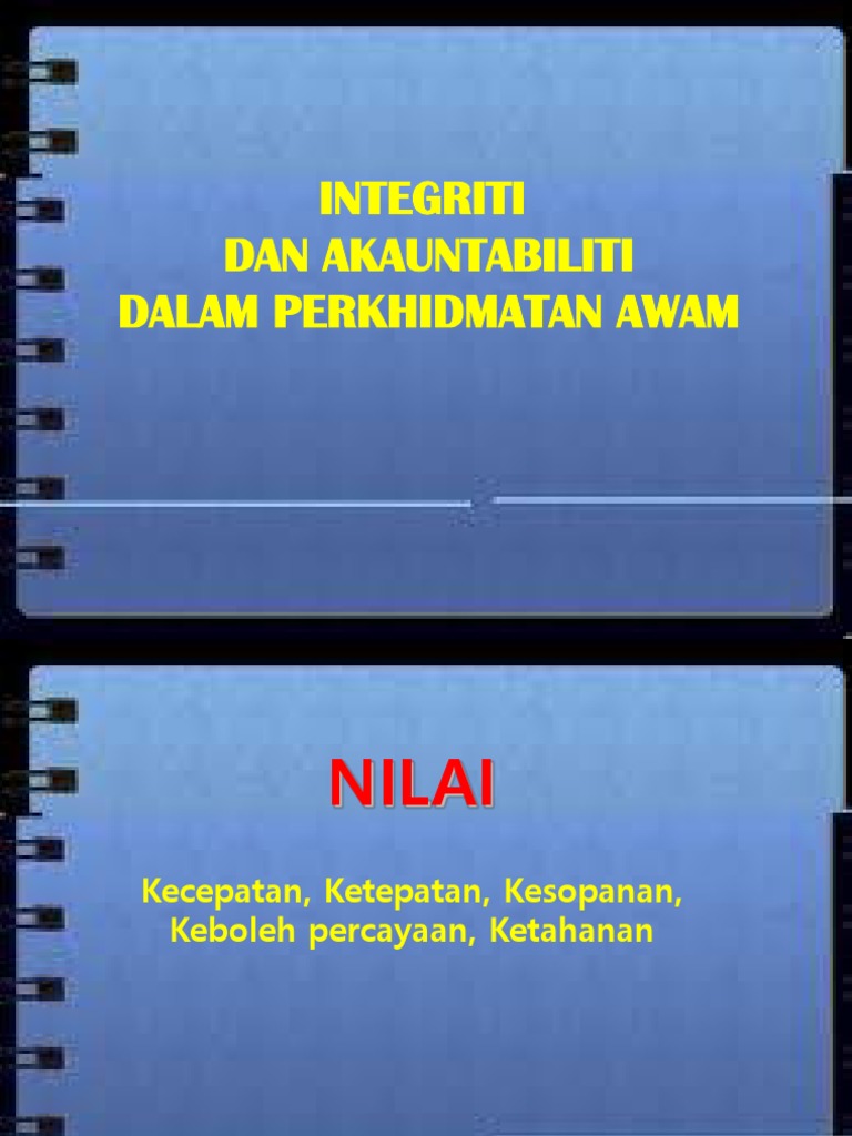 MINGGU 9 Integriti Dalam Pengurusan Islam | PDF