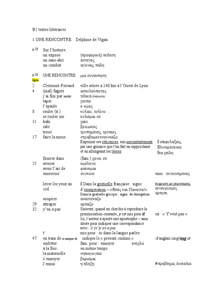 B2 Textes Littéraires | PDF | Soupe | Fermes