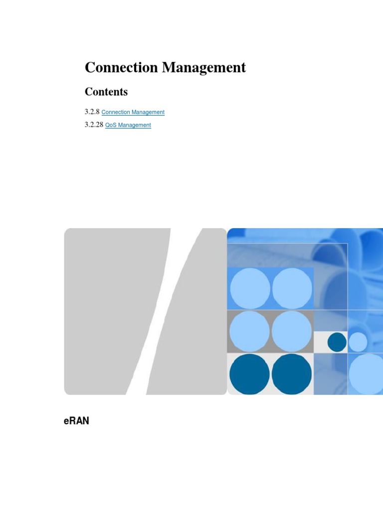 QOS - Connection Management Huawei | PDF | Telecommunications | Networks