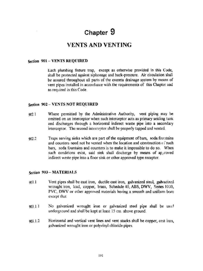 012 Chapter 9-Vents and Venting PDF | PDF