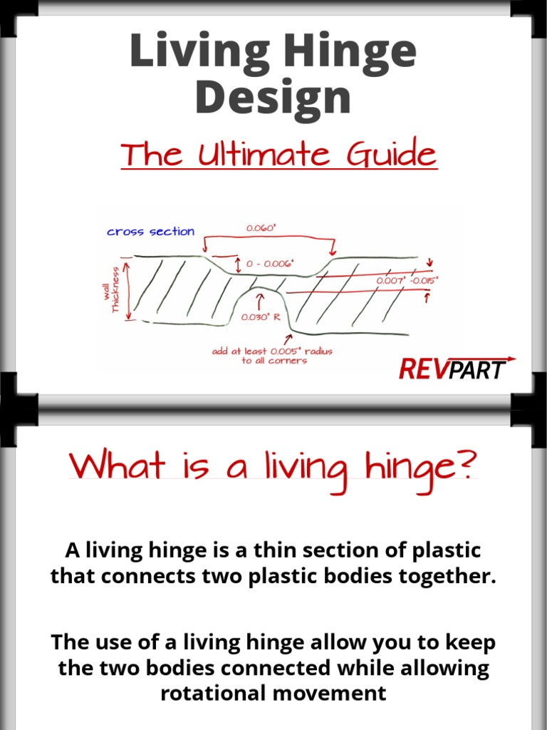 Living Hinge Design: The Ultimate Guide | PDF | Industrial Processes ...