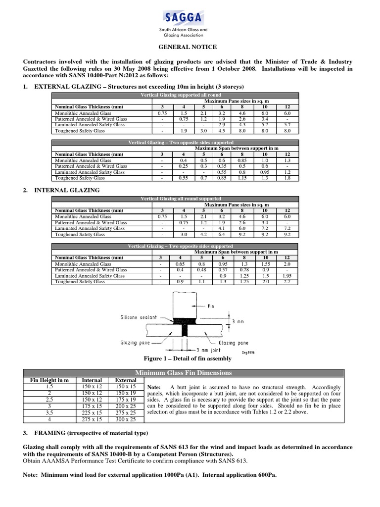 Glazing Regulations | PDF | Dielectric | Glasses