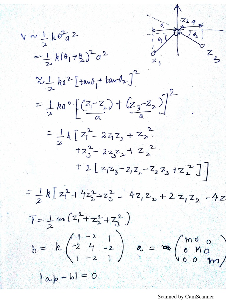 Triatomic Molecule | PDF | Molecular Physics | Chemistry