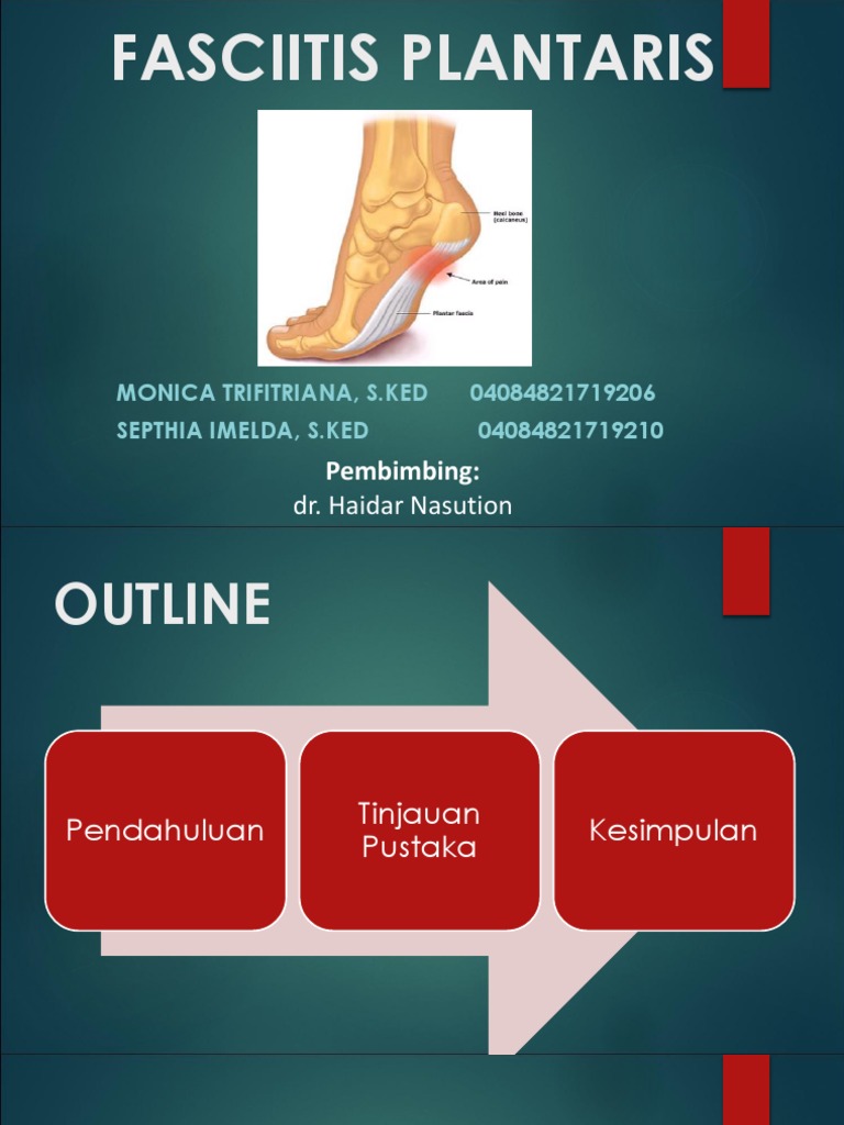 Fasciitis Plantaris | PDF