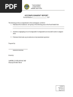 Job Order Accomplishment Report | PDF