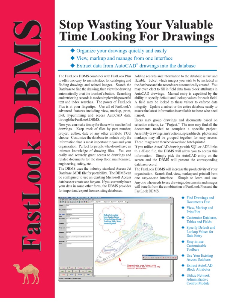 Fastlook Dbms | PDF | Auto Cad | Databases