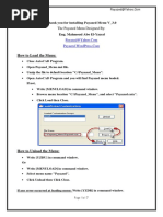 Payazed Menu V5.2 Installation Guide | PDF | Auto Cad