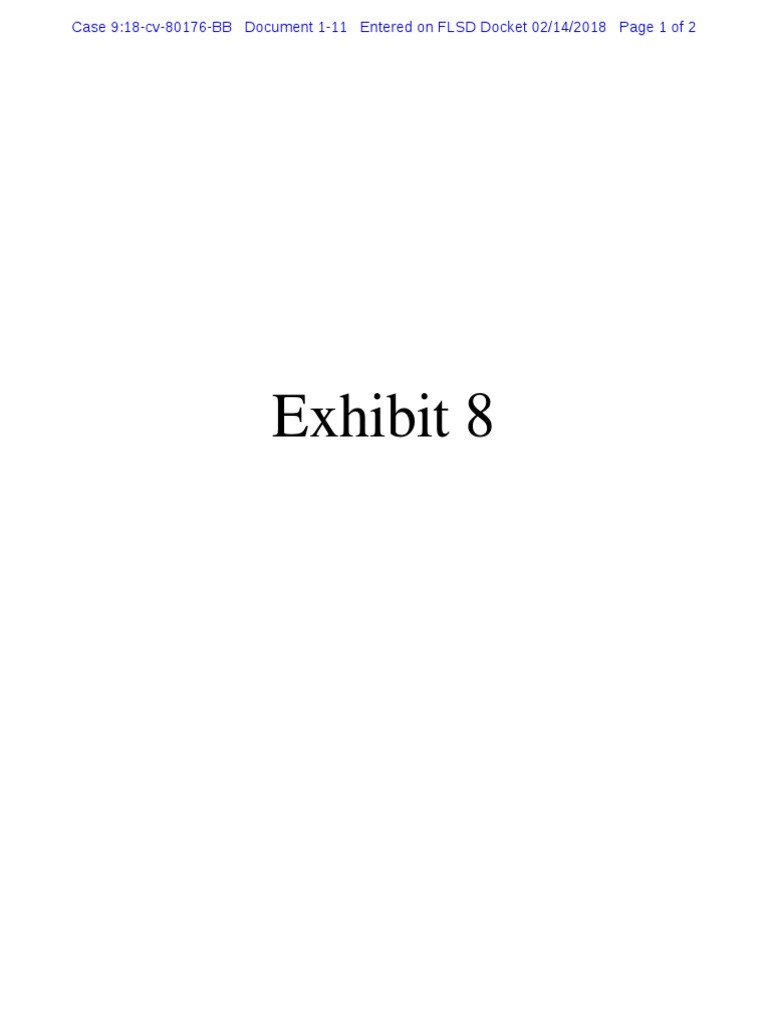 Exhibit 8 | PDF