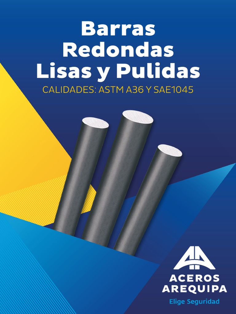 Acero Barra Lisa ASTM A36 (Aceros Arequipa)
