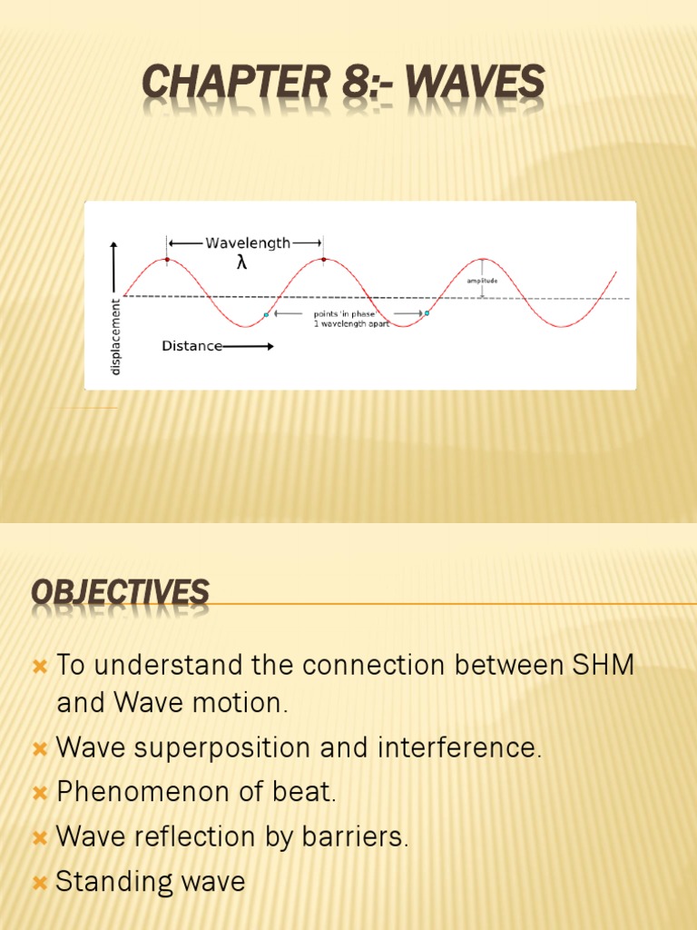 Understanding Wave Motion Through Superposition, Interference, Reflection and Standing Waves ...