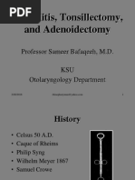 Normal Tonsil Size and Grading | PDF | Infection | Immunology