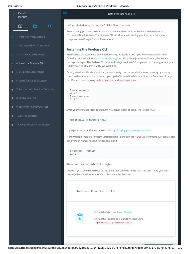 Installing The Firebase CLI | PDF | Command Line Interface | Digital Technology