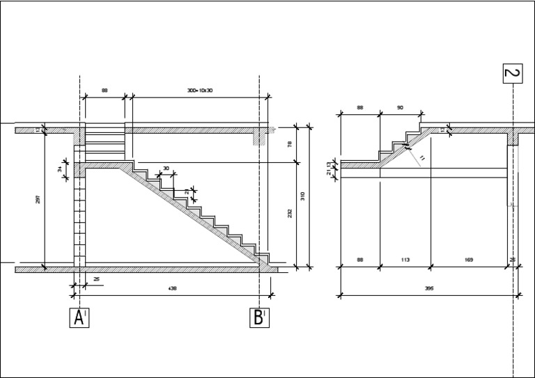 Sectiune Scara | PDF