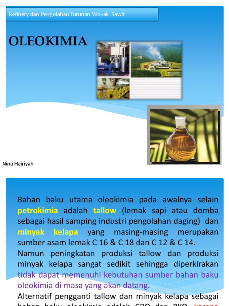 Oleokimia | PDF