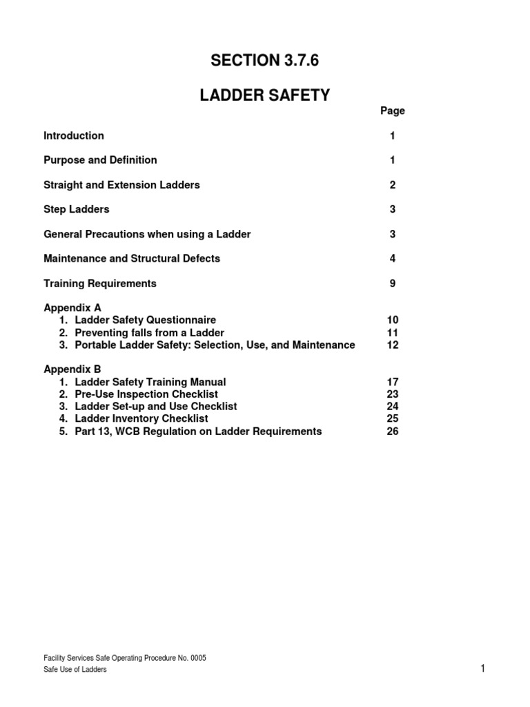 Ladder Training Program | PDF | Ladder | Track (Rail Transport)