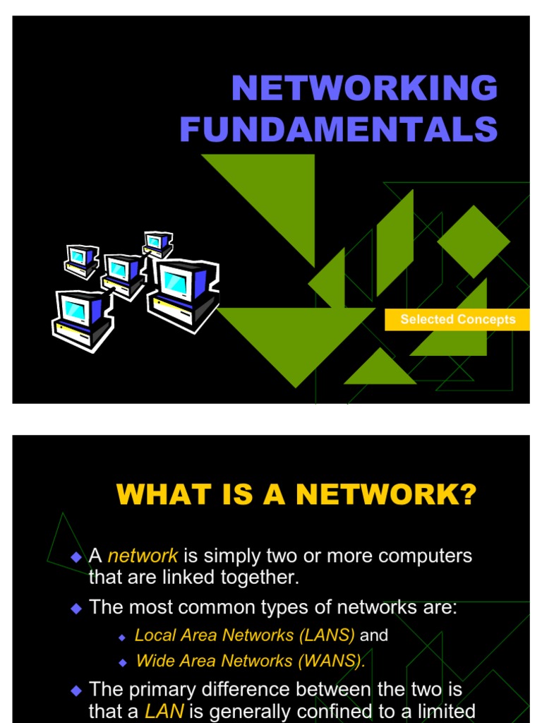 Networking Fundamentals | PDF | Modem | Computer Network