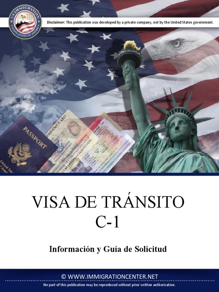 C 1 Visa de Transito Es | PDF | Los Estados Unidos | Residencia ...