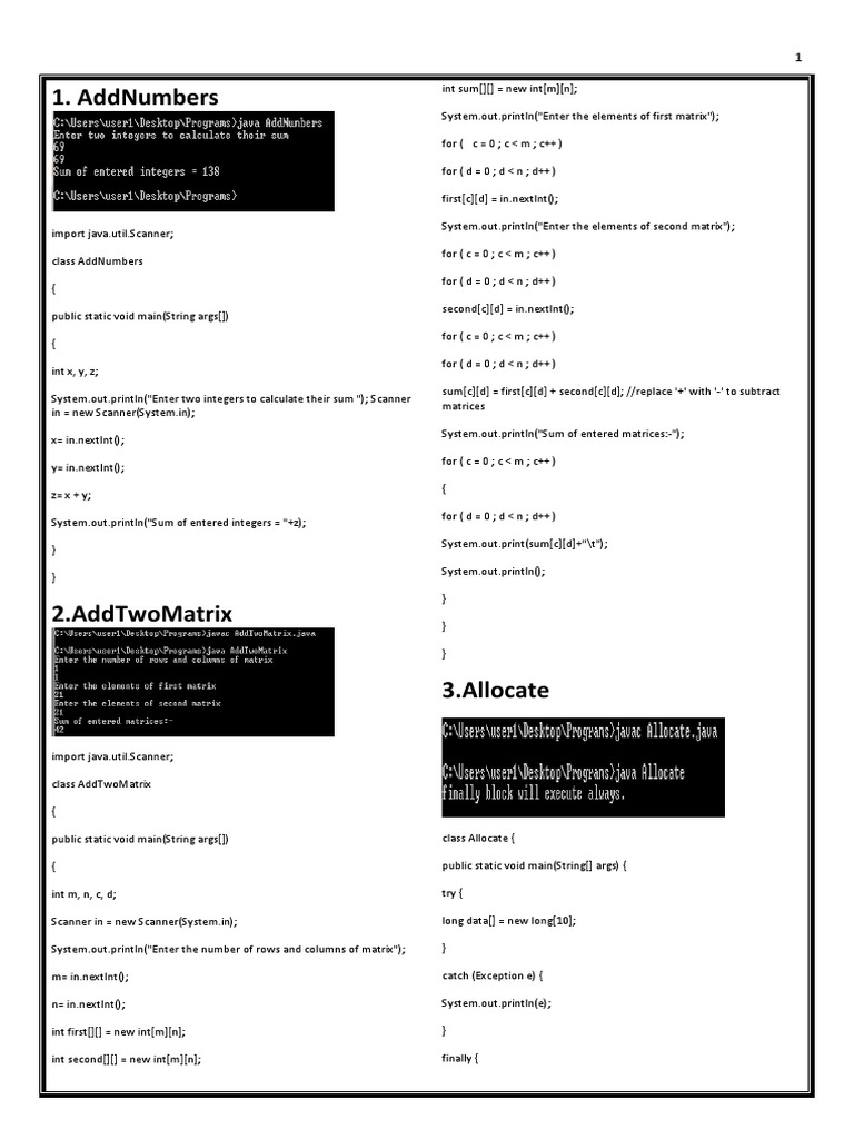 Sa Comprog To Tangina Talaga | PDF | C (Programming Language) | Method ...