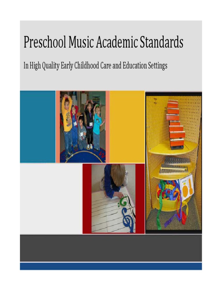 Preschool Music Standards for Educators | PDF | Early Childhood ...