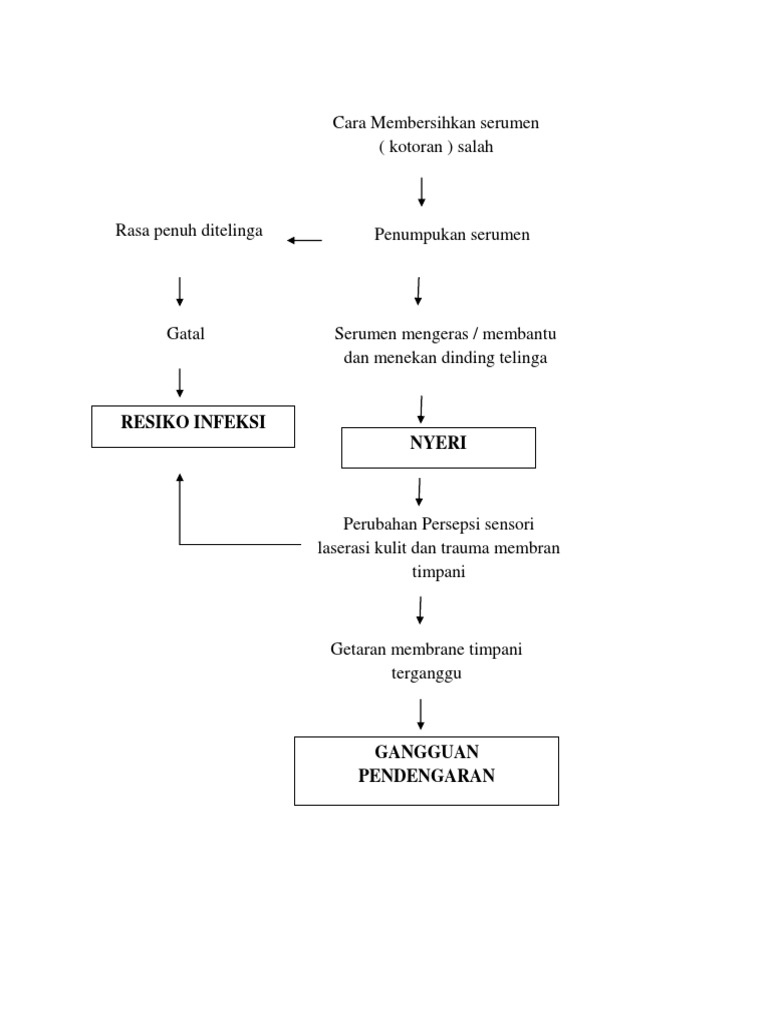 Pathway Impaksi Serumen | PDF