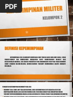 Kepemimpinan Tni | PDF | Pengembangan Diri