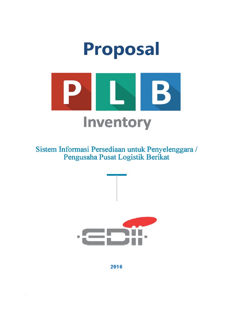 Sistem Informasi PLB untuk EDI Indonesia | PDF