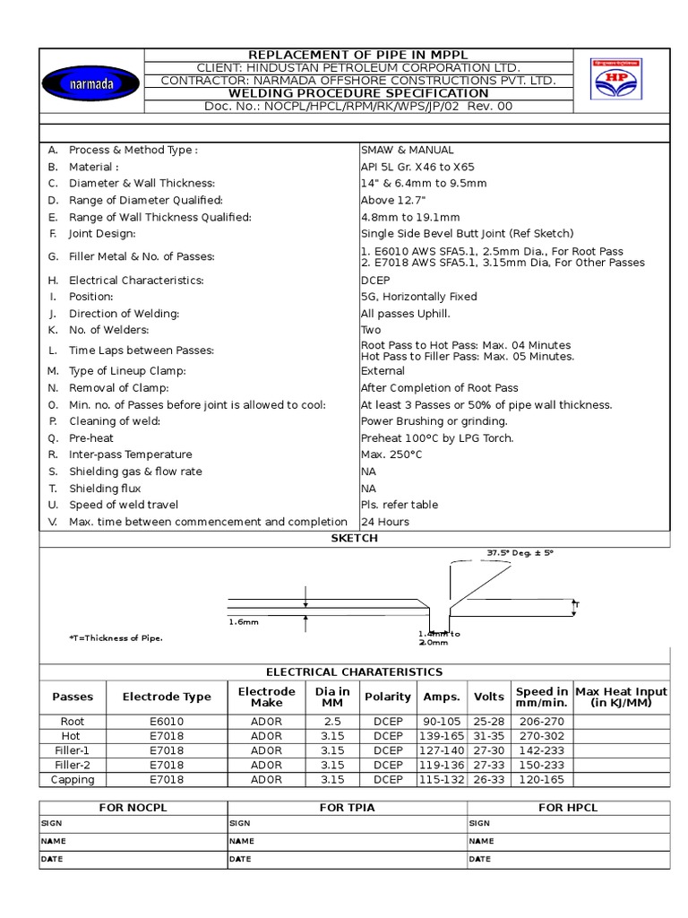 WPS & PQR | PDF | Welding | Construction