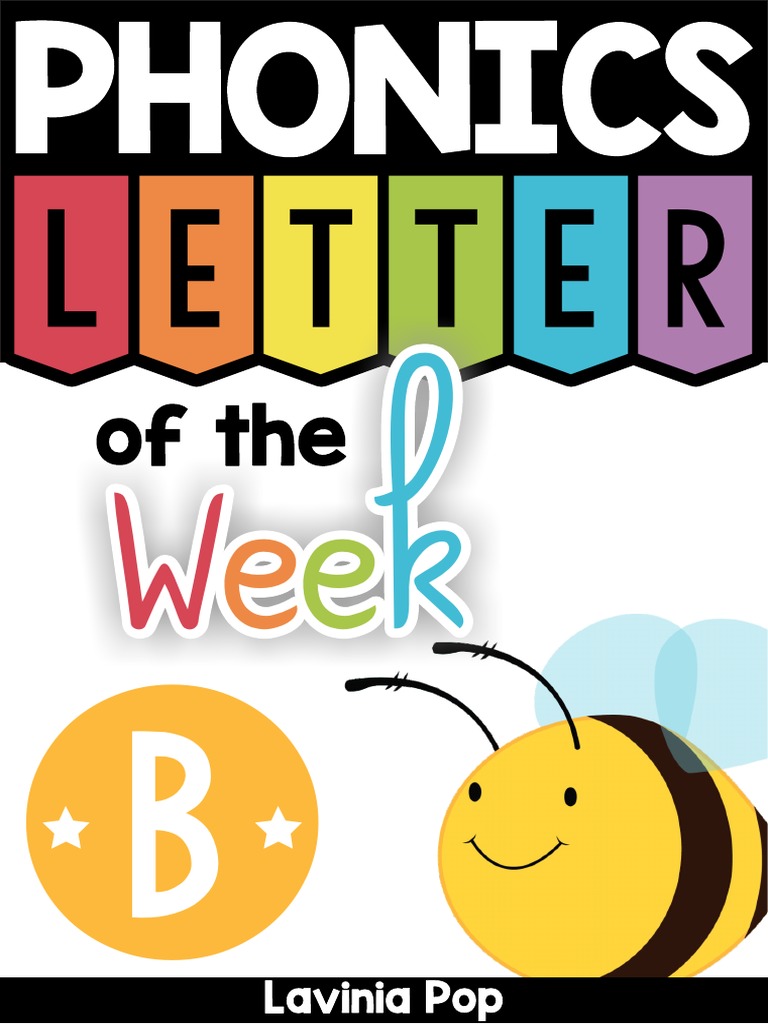 Alphabet Phonics Letter of The Week B | PDF | Letter Case | Books