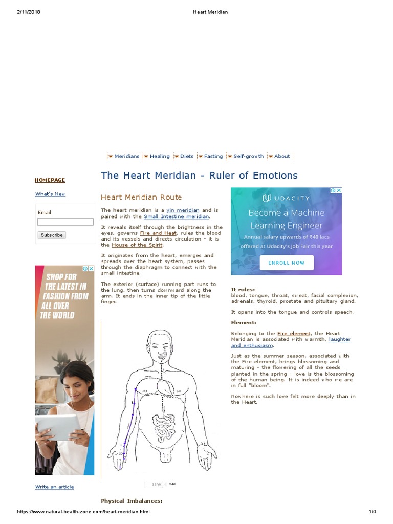The Ruler of Emotions: An In-Depth Exploration of the Heart Meridian ...