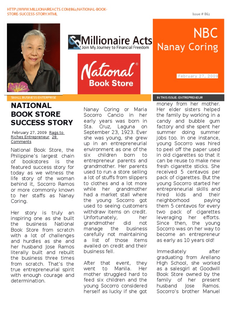 National Book Store Newsletter | PDF | Books