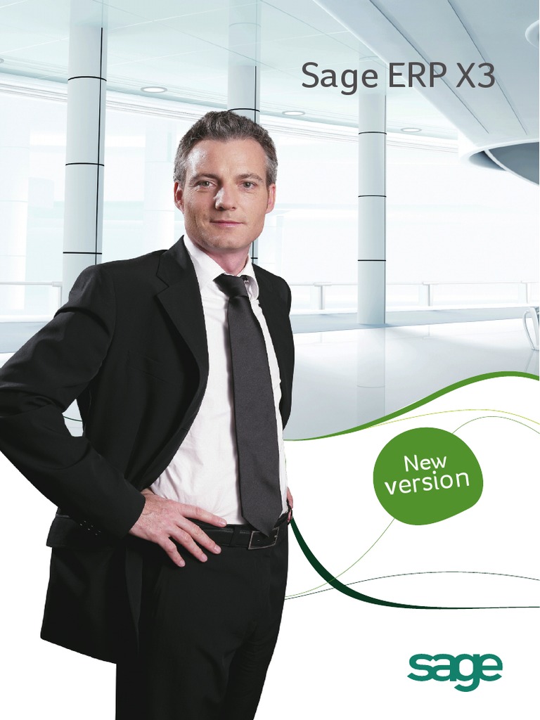 Sage ERP X3 Brochure - 0 | PDF | Enterprise Resource Planning | Supply ...