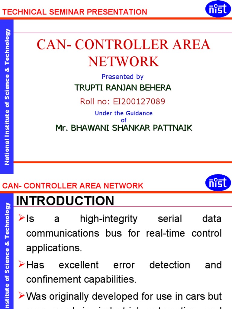 Can-Controller Area Network | Download Free PDF | Osi Model | Computer ...