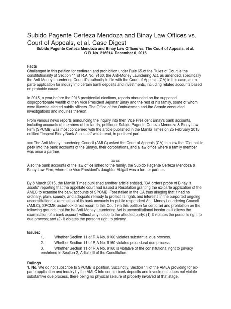 Consti 2 (Part 3) Cases | PDF | Judgment (Law) | Equal Protection Clause