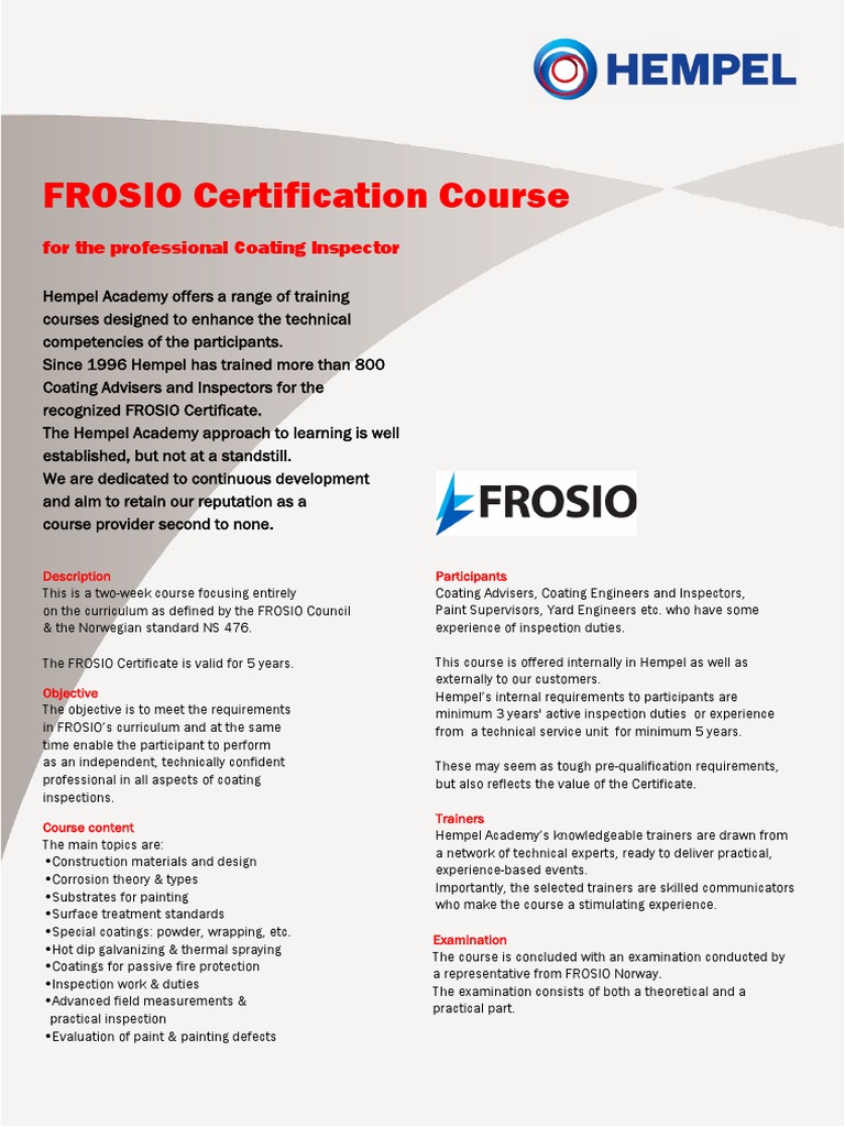 Frosio Flyer PDF | PDF | Paint | Curriculum