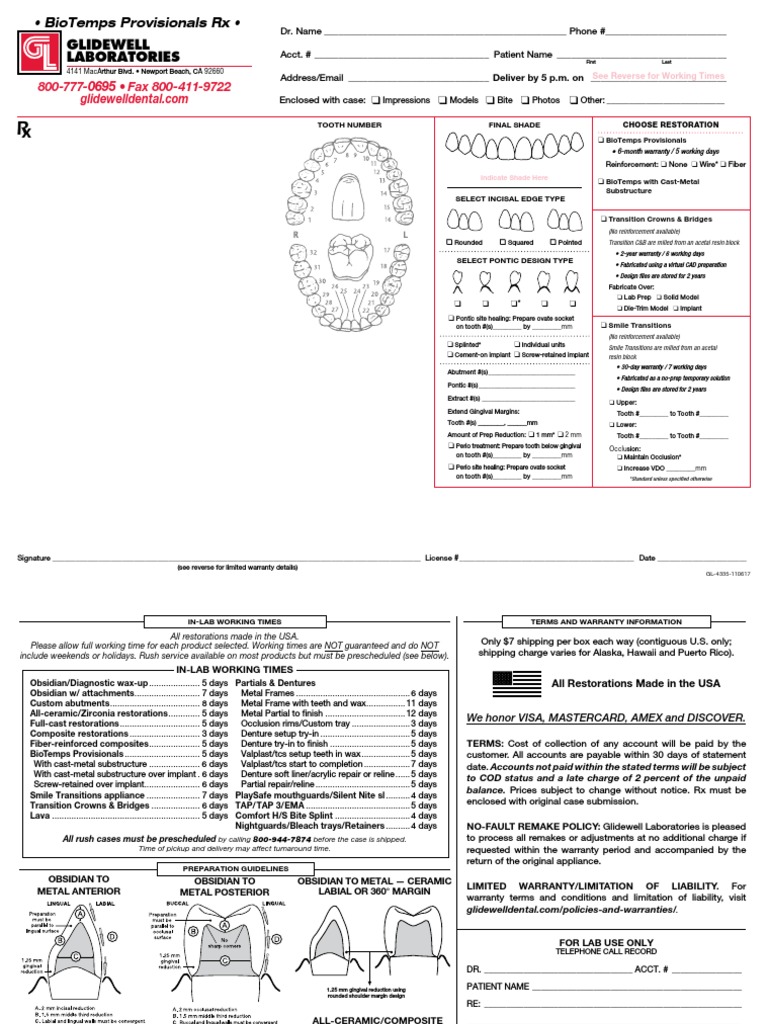 RX Dentist Biotemps | PDF | Dental Implant | Dentures