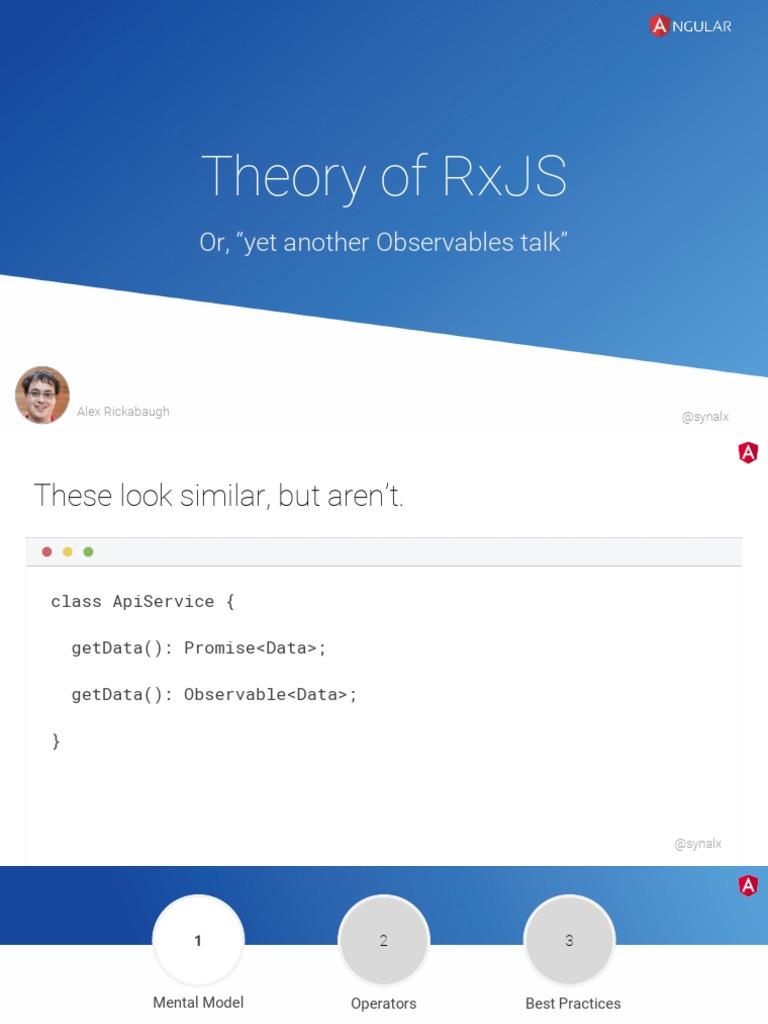 Theory of RXJS Slides | PDF | Variable (Computer Science) | Software Engineering
